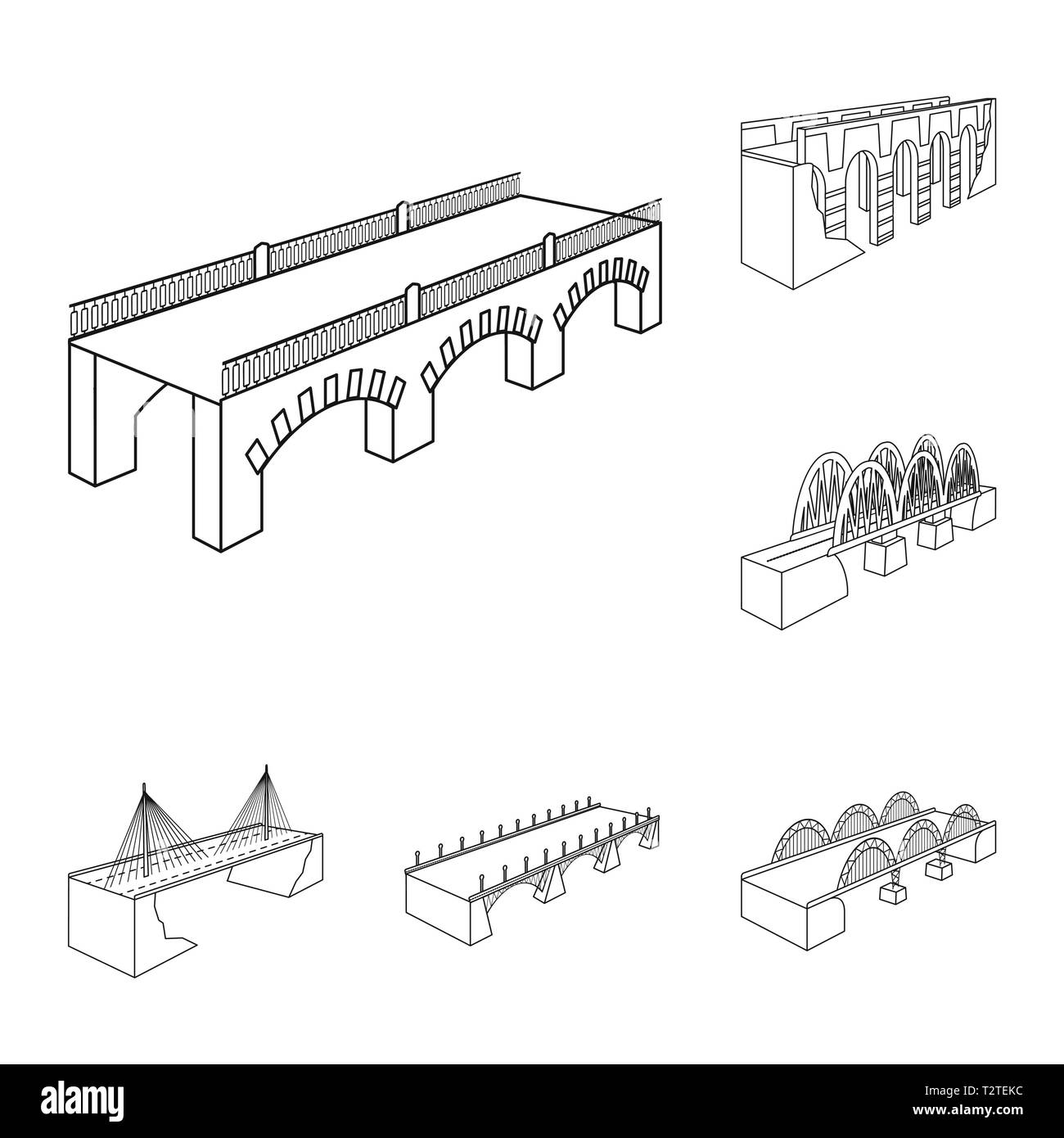 Shore line railroad Stock Vector Images - Alamy