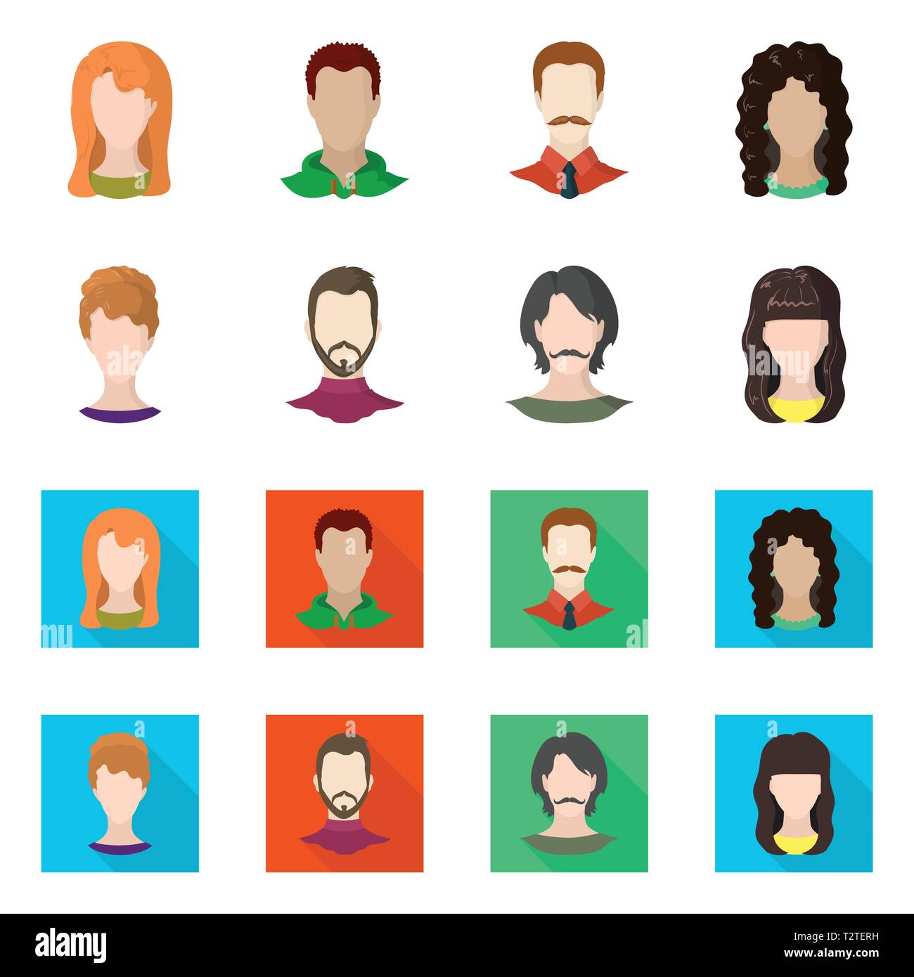 Vector design of professional and photo sign. Set of professional and ...