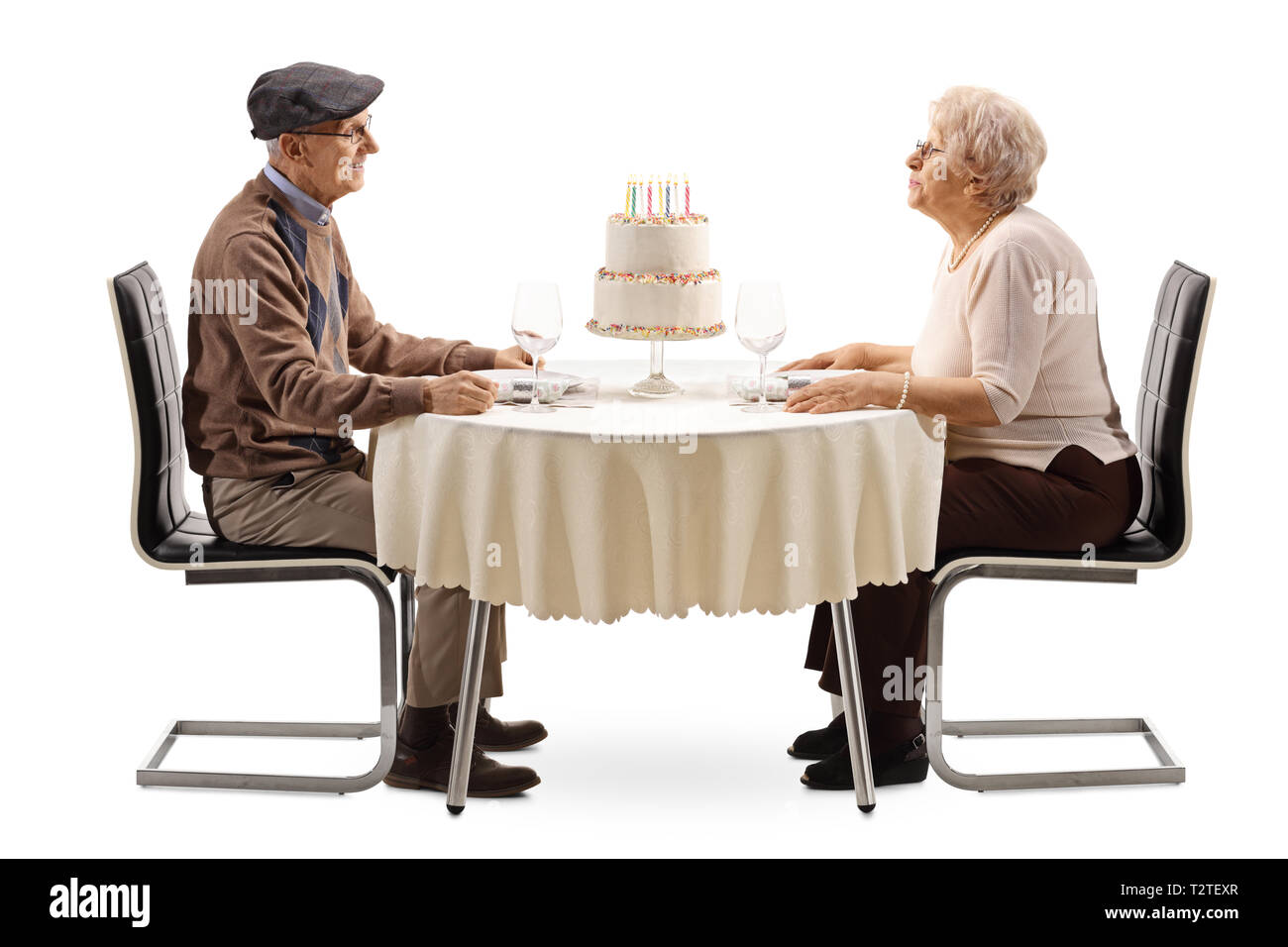 Old man birthday cake hi-res stock photography and images - Alamy