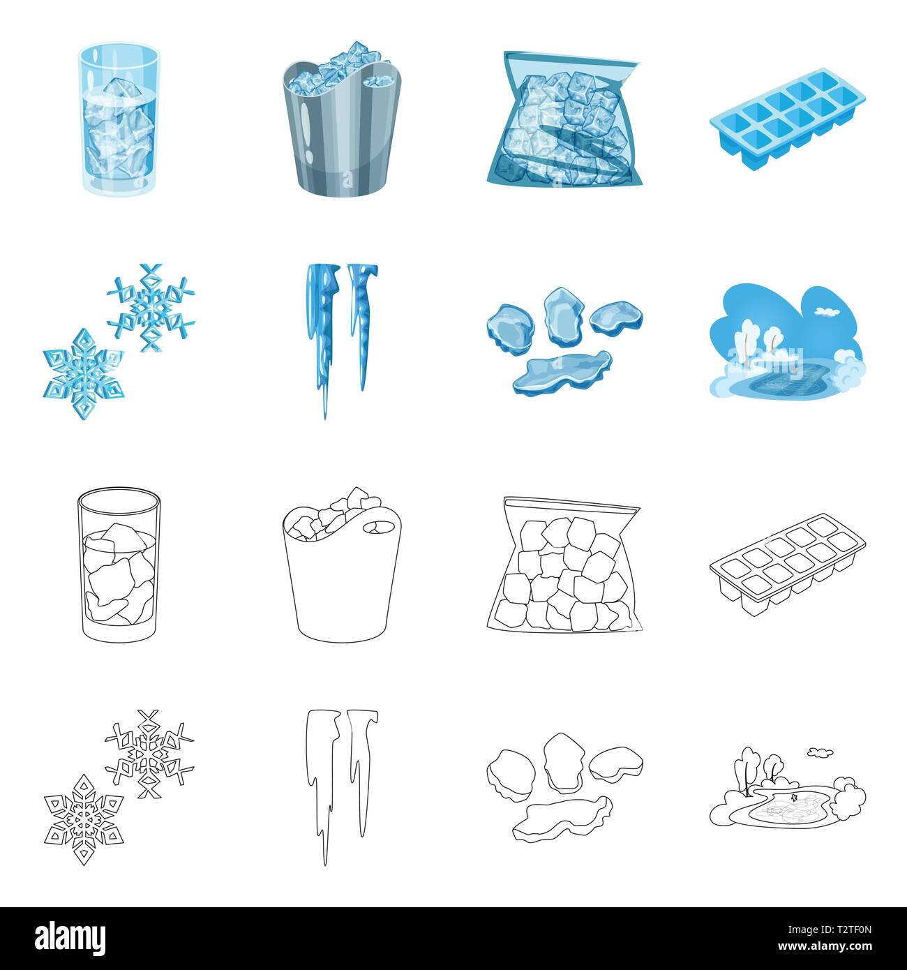 ice,bucket,form,freezer,snowflake,icicle,splinters,pond,glass,beautiful ...
