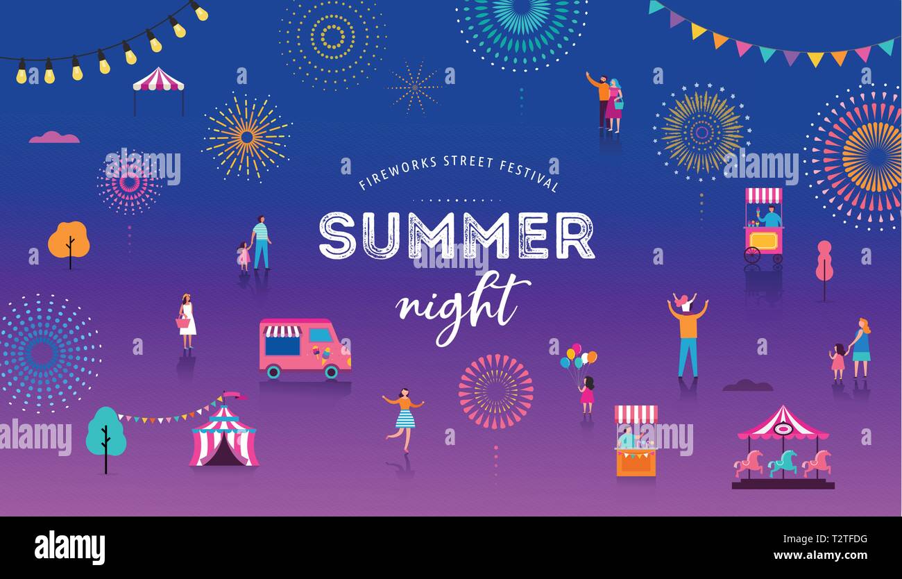 Fireworks, firecracker at night, celebration background, winner ...