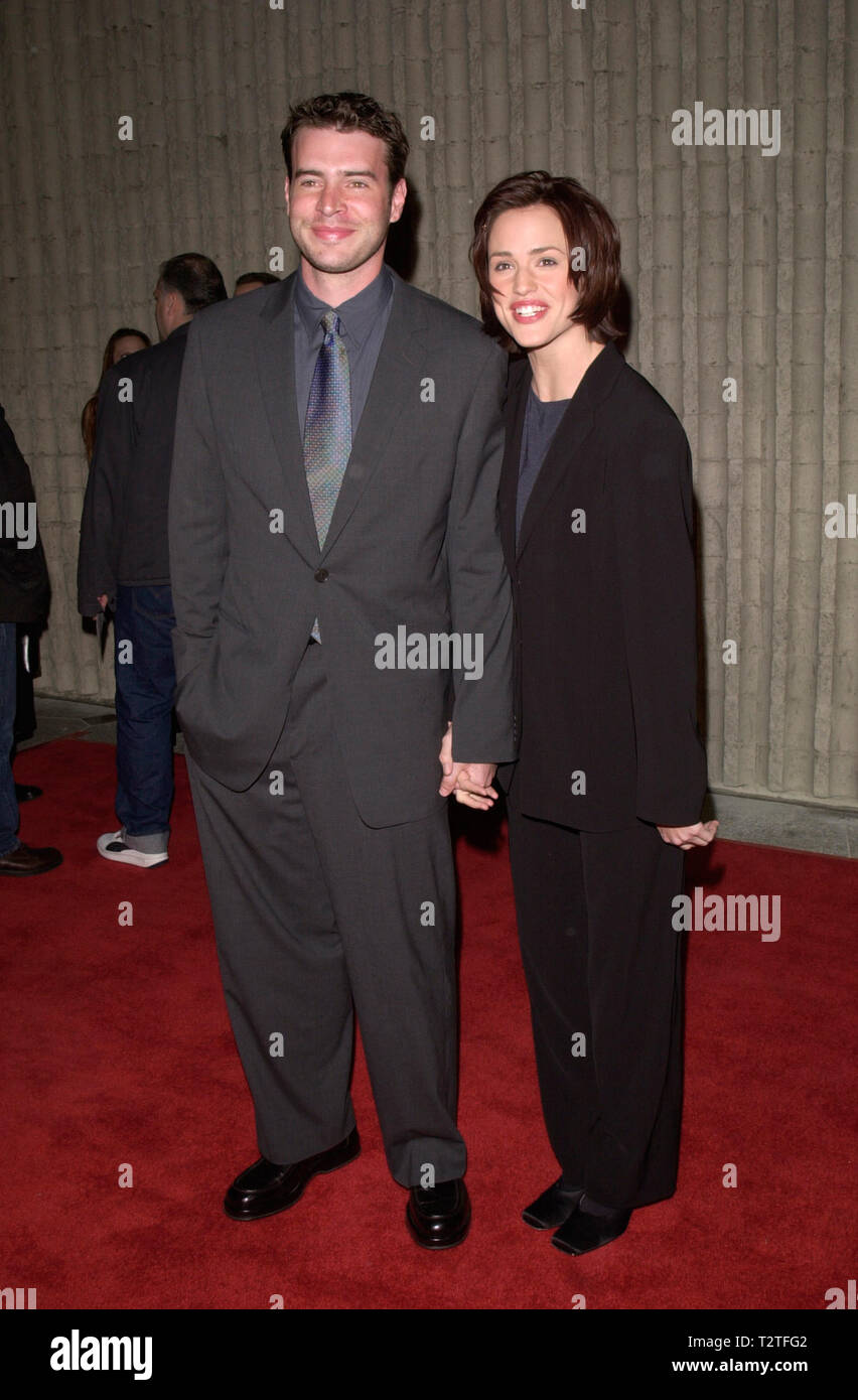 LOS ANGELES, CA. February 03, 2000: Actor SCOTT FOLEY & girlfriend ...