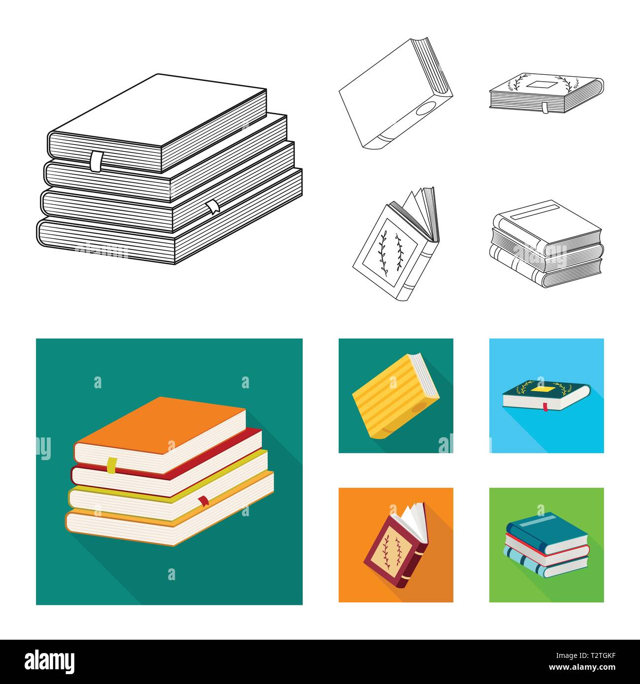 Vector illustration of training and cover logo. Collection of training ...