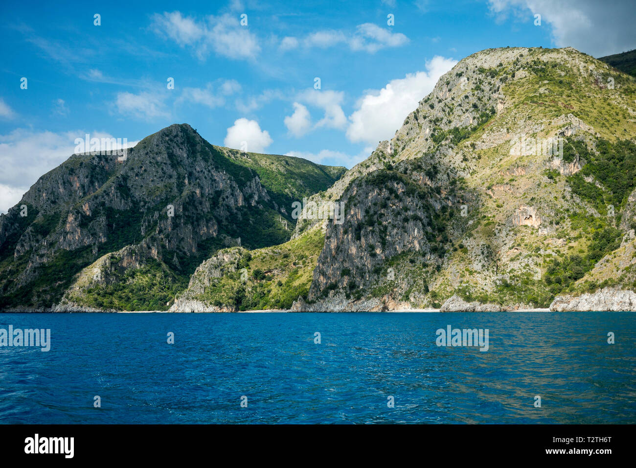 Italy, Campania, Cilento National Park, Masseta and Infreschi Marine ...