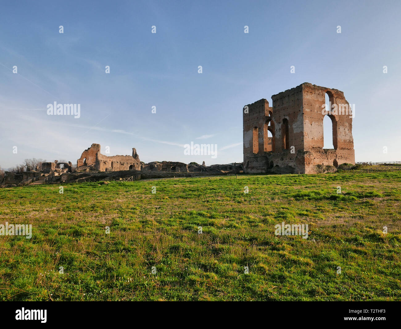 Villa of the Quintilii ancient Roman villa in Rome, Italy Stock Photo ...