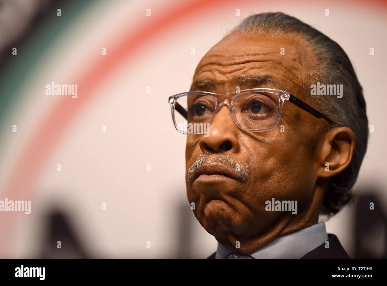 New York, NY, USA. 3rd Apr, 2019. Reverend Al Sharpton in attendance ...