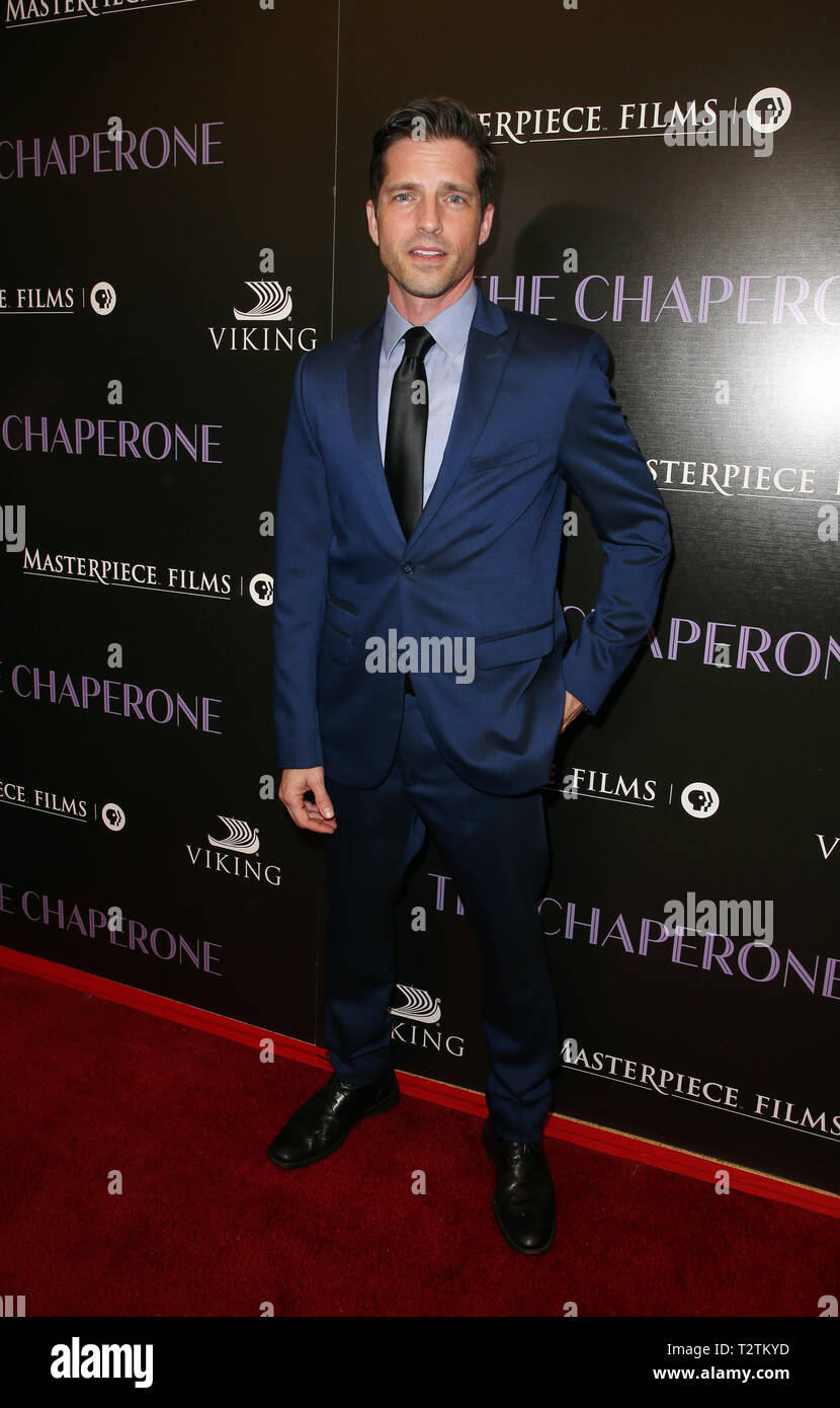 Los Angeles, Ca, USA. 3rd Apr, 2019. Scott Bailey, at the Los Angeles ...