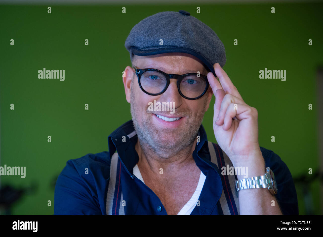 Designer Thomas RATH, training for the RTL television show "Let's Dance ...