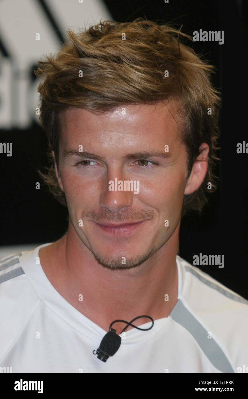 New York City, USA. 01st Jan, 2005. 06-02-2005 SOCCER SUPERSTAR DAVID ...