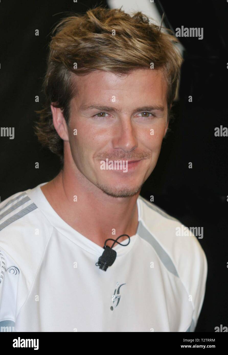 New York City, USA. 01st Jan, 2005. 06-02-2005 SOCCER SUPERSTAR DAVID ...