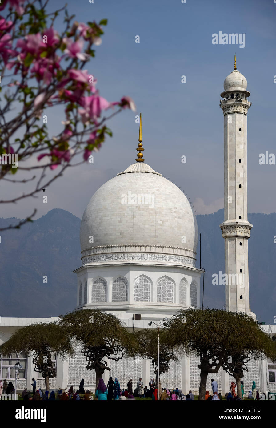 Hazratbal shrine hi-res stock photography and images - Alamy