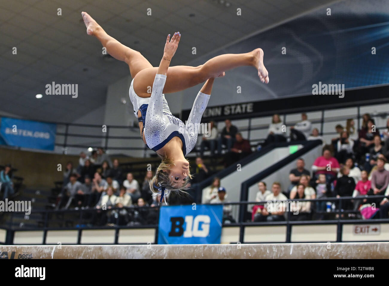 State College, Pennsylvania, USA. 23rd Mar, 2019. MASON HOSEK competes ...