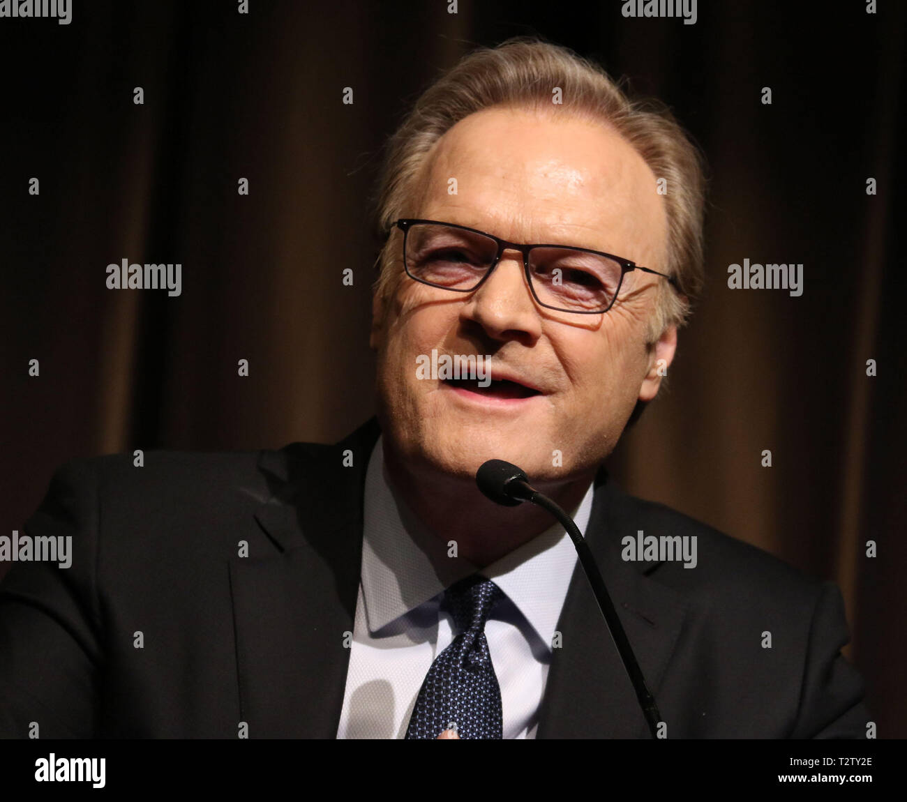 New York City, New York, USA. 4th Apr, 2019. MSNBC news personality ...