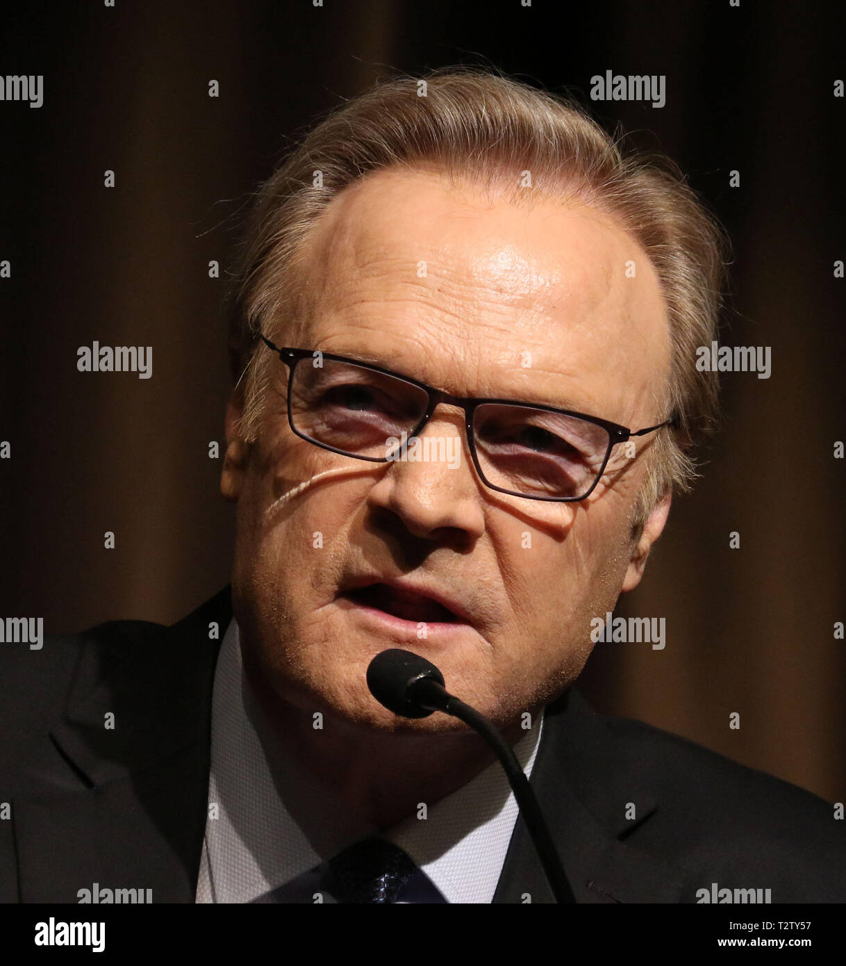 New York City, New York, USA. 4th Apr, 2019. MSNBC news personality ...