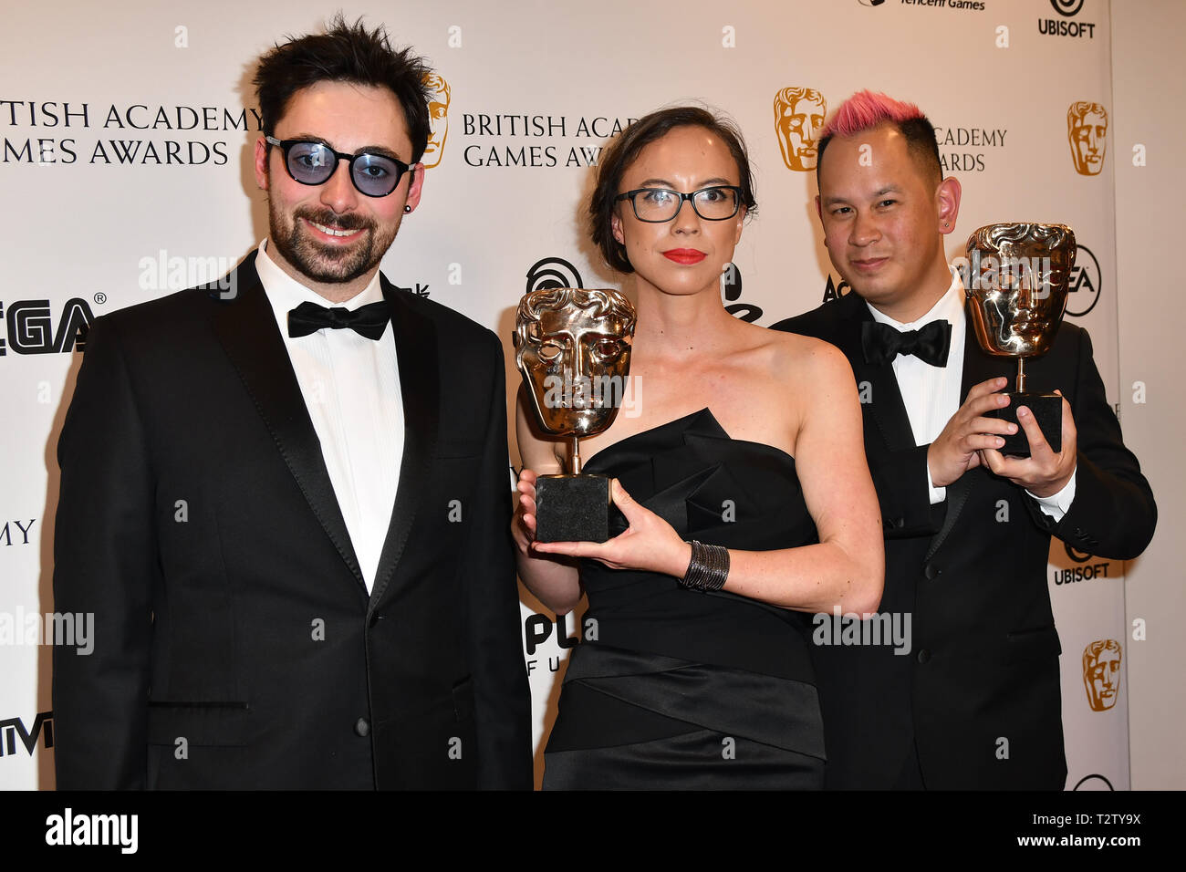 London, UK. 4th Apr 2019. Winner: Florence by Kevin Penkin, Kamina ...