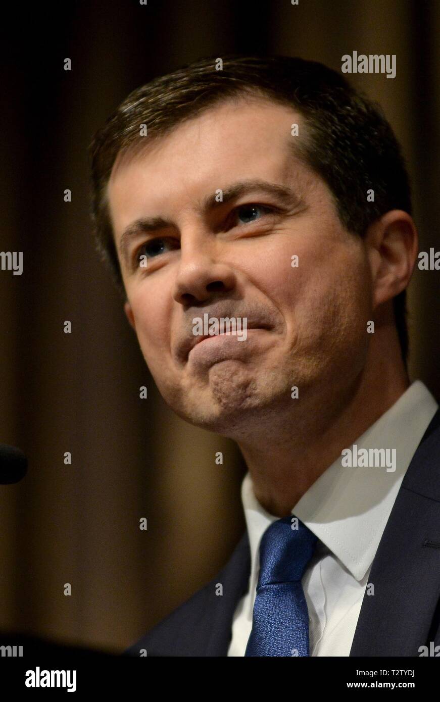 New York, NY, USA. 4th Apr, 2019. Mayor Pete Buttigieg in attendance ...