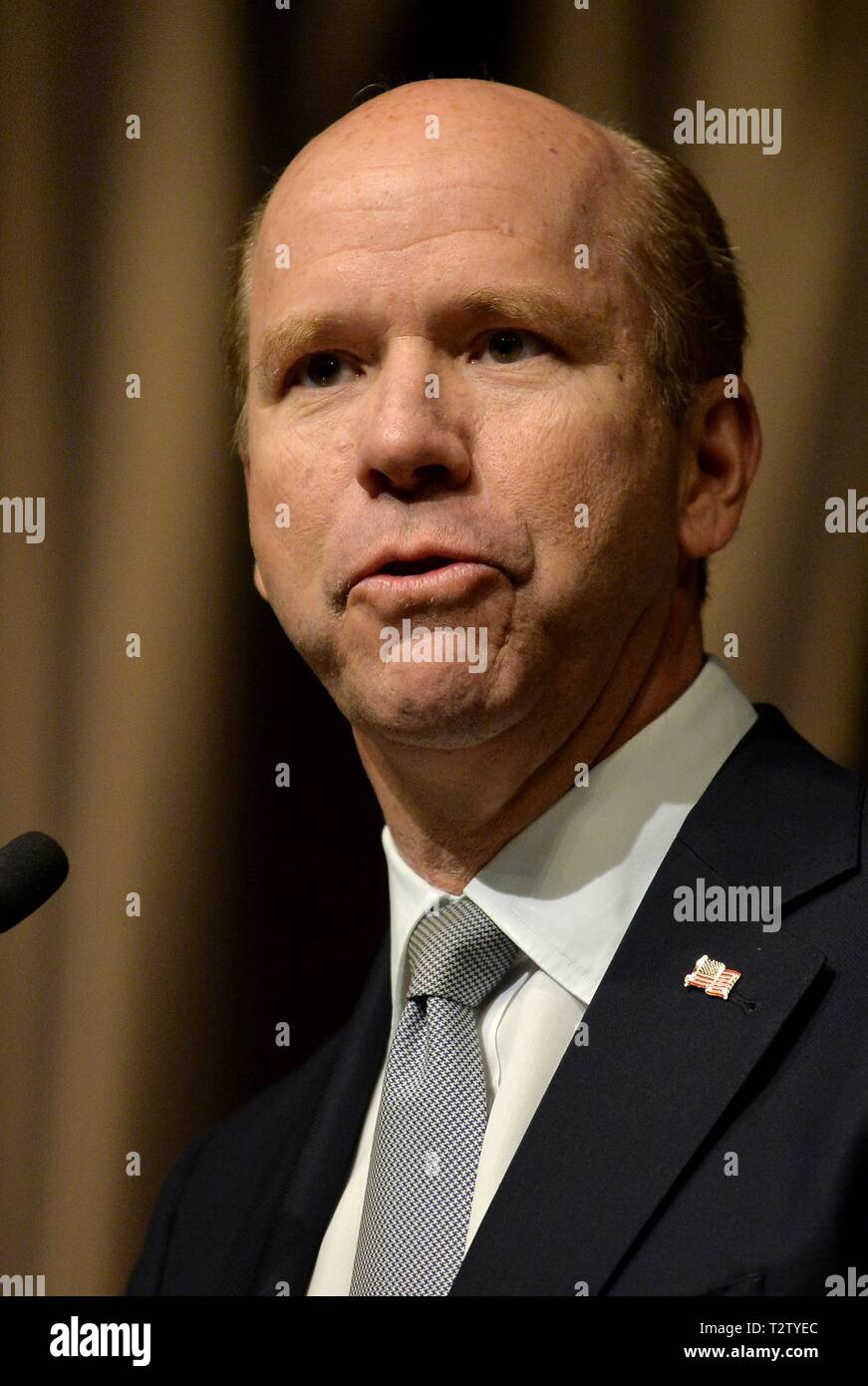 New York, NY, USA. 4th Apr, 2019. Representative John Delaney in ...
