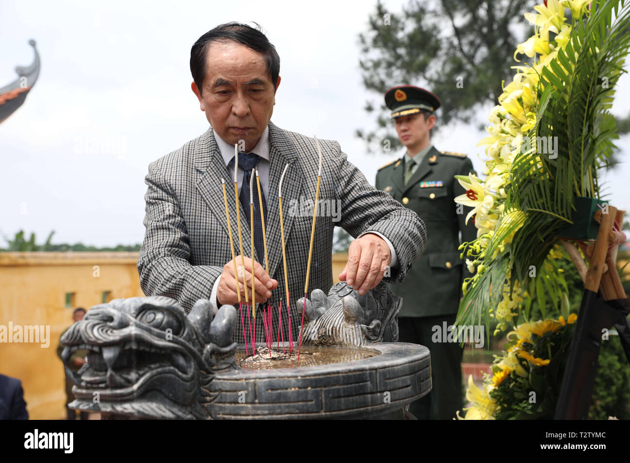 Thai Nguyen, Chinese martyrs at a cemetery in Vietnam's northern ...