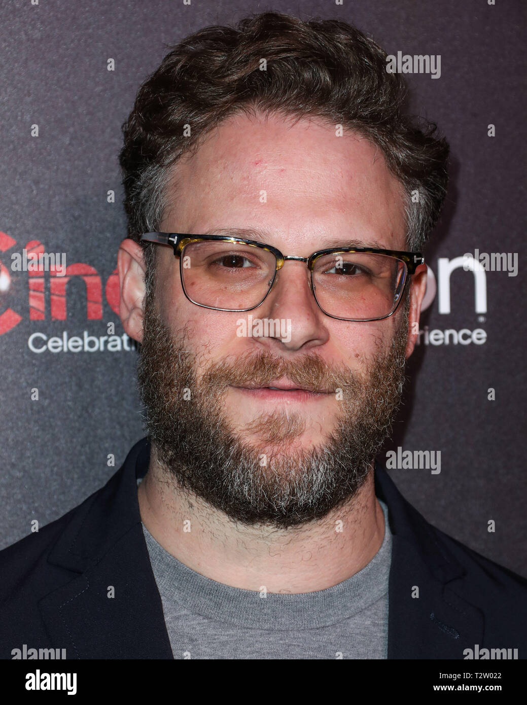 Las Vegas, United States. 04th Apr, 2019. Actor Seth Rogen arrives at ...