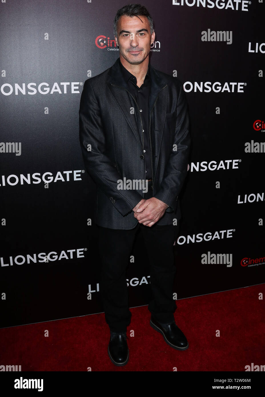 Las Vegas, United States. 04th Apr, 2019. Actor Chad Stahelski arrives ...