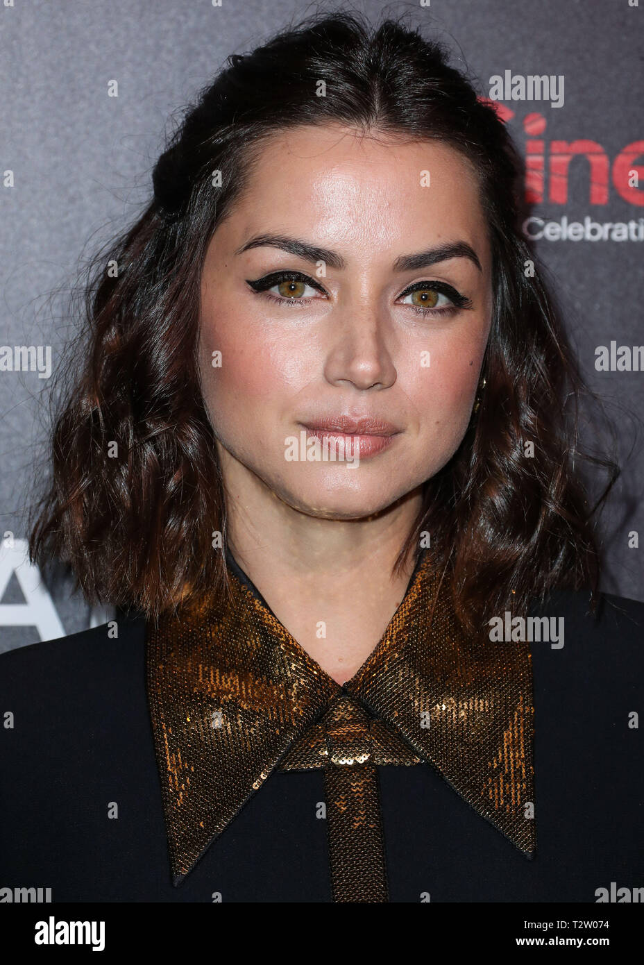 Las Vegas, United States. 04th Apr, 2019. Actress Ana de Armas arrives ...
