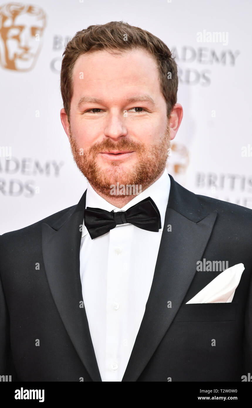 London, UK. 4th April, 2019. Steve Filby Arrivers at the British ...