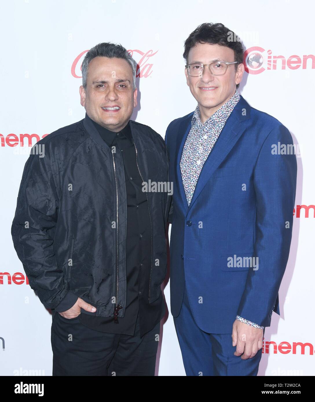 Las Vegas, Nevada, USA. 04th Apr, 2019. Joe Russo and Anthony Russo at ...