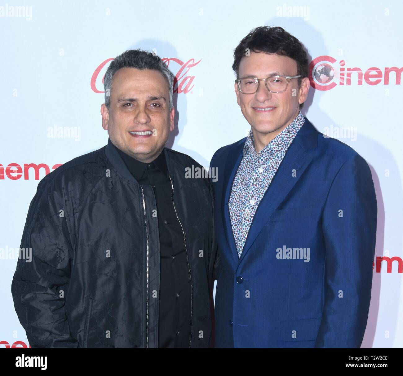 Las Vegas, Nevada, USA. 04th Apr, 2019. Joe Russo and Anthony Russo at ...