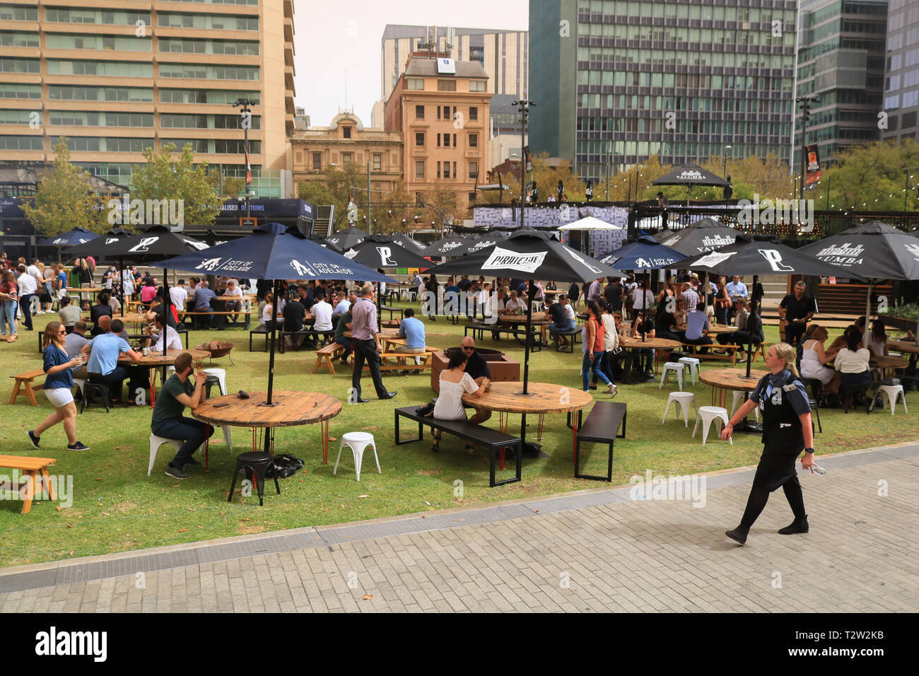 Adelaide Australia. 5 April 2019. Tasting Australia food festival opens ...