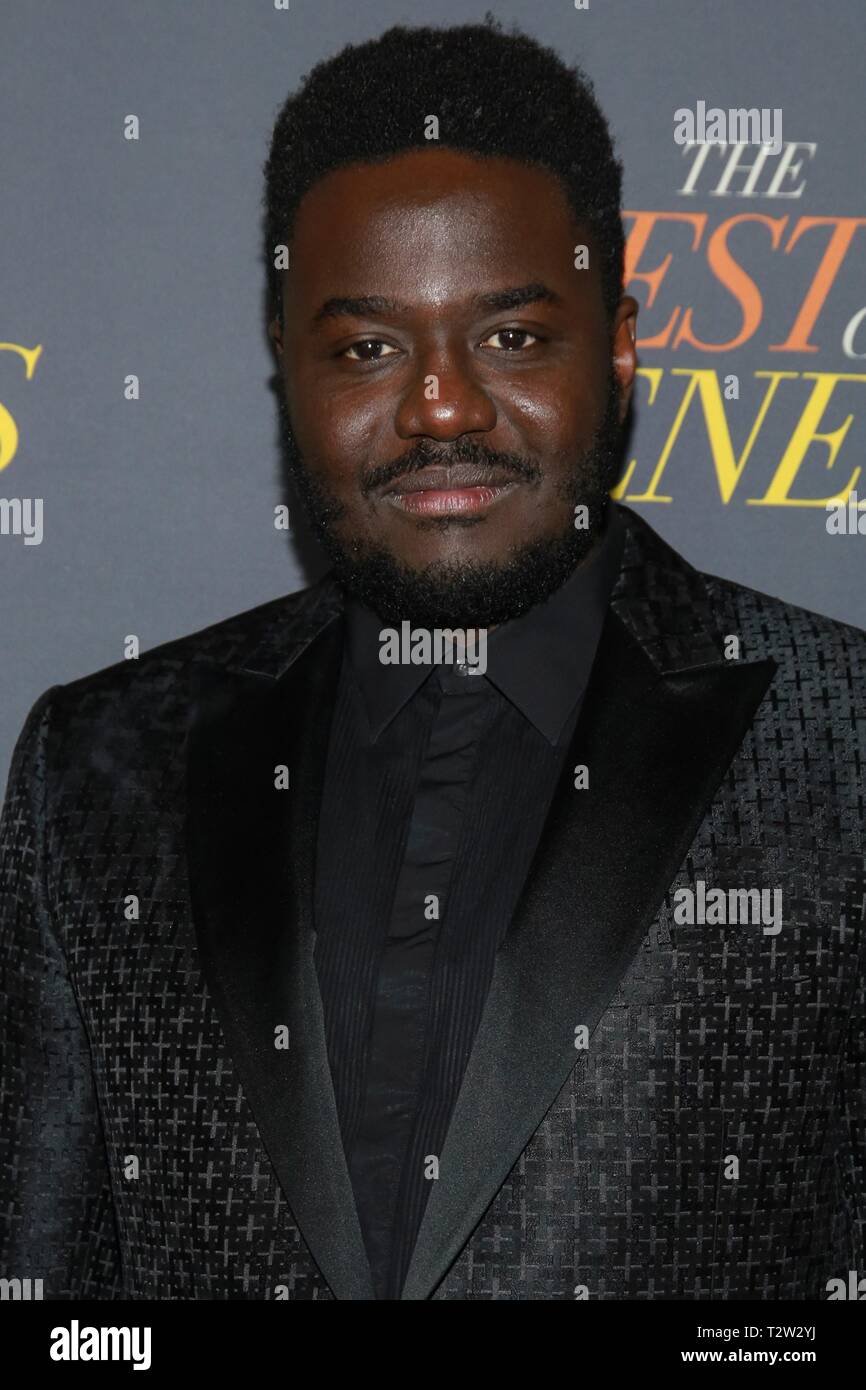 New York, NY, USA. 4th Apr, 2019. Babou Ceesay at arrivals for THE BEST ...