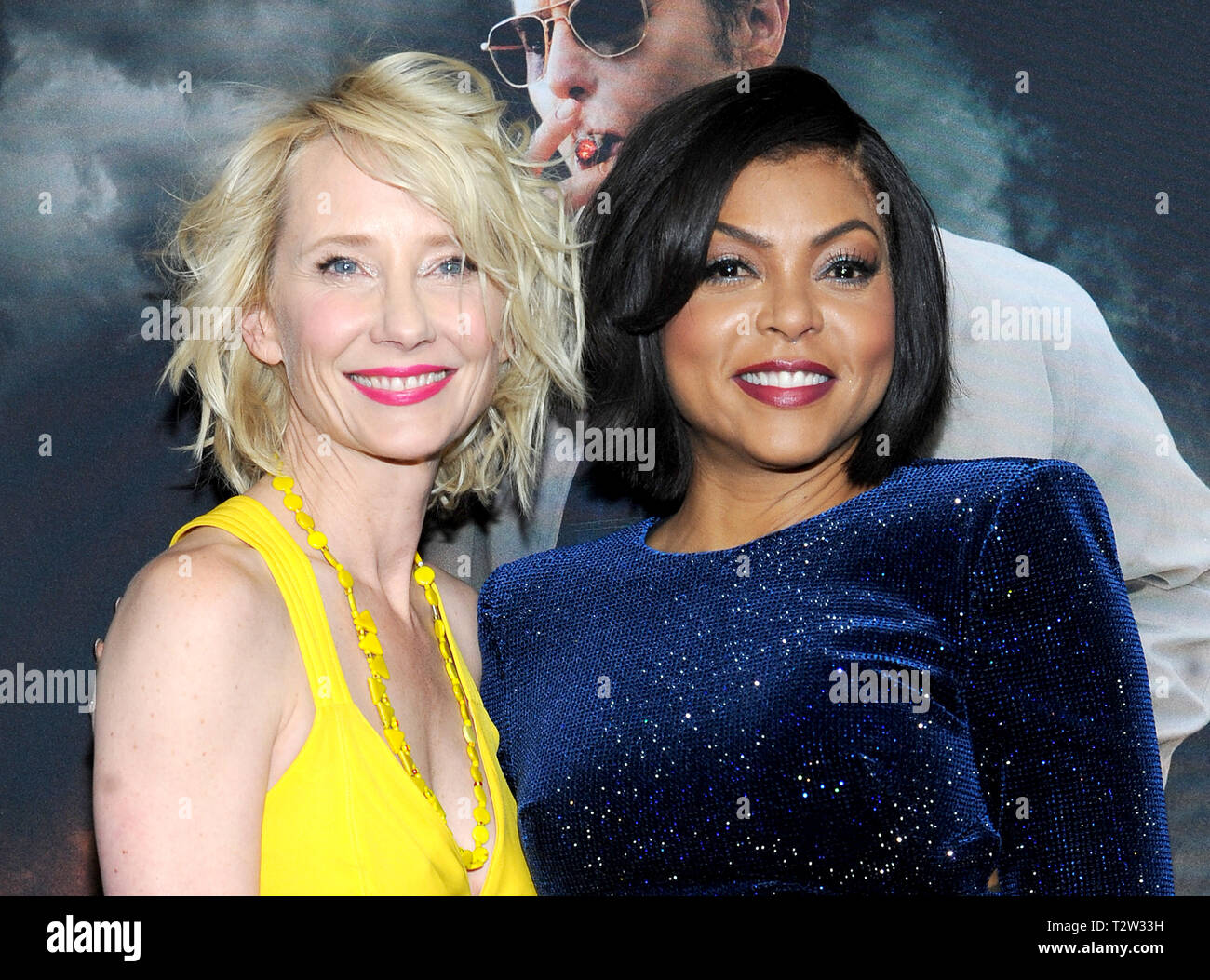 New York, New York, USA. 04th Apr, 2019. Anne Hecht and Taraji P ...