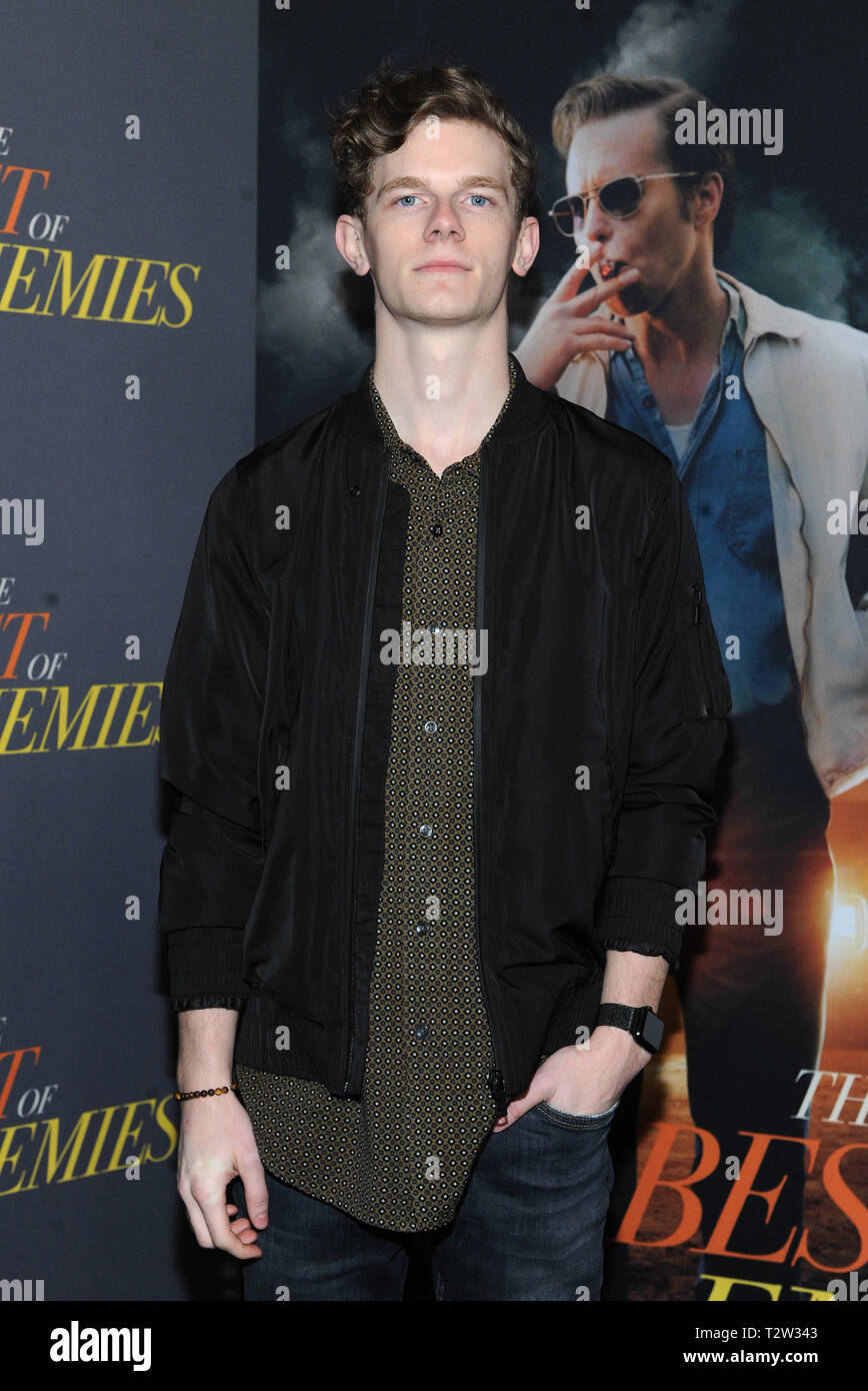 New York, New York, USA. 04th Apr, 2019. Kendall Ryan Sanders attends ...