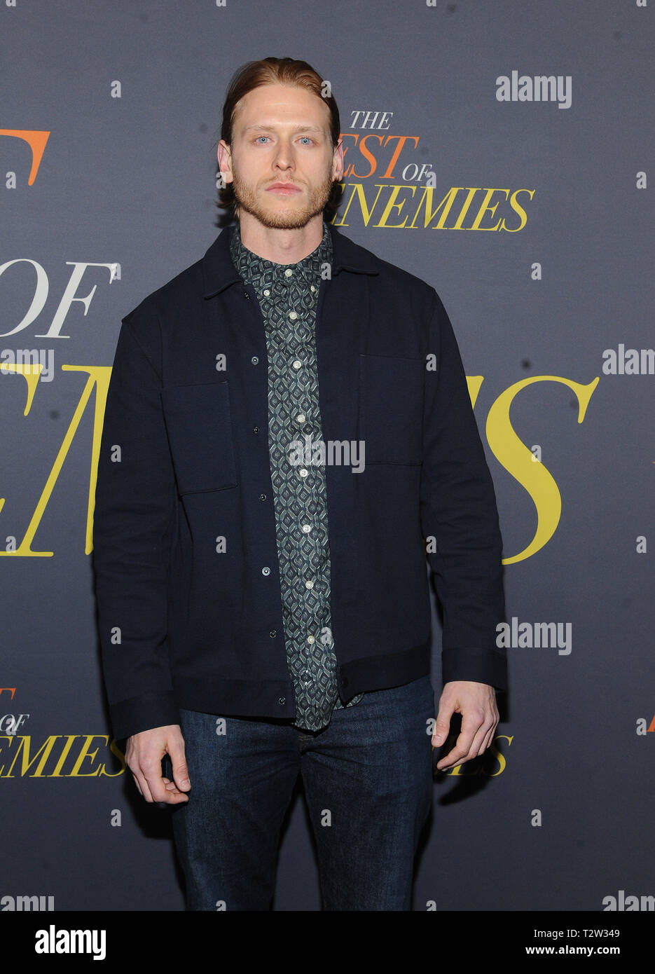 New York, New York, USA. 04th Apr, 2019. Nicholas Logan attends 'The ...
