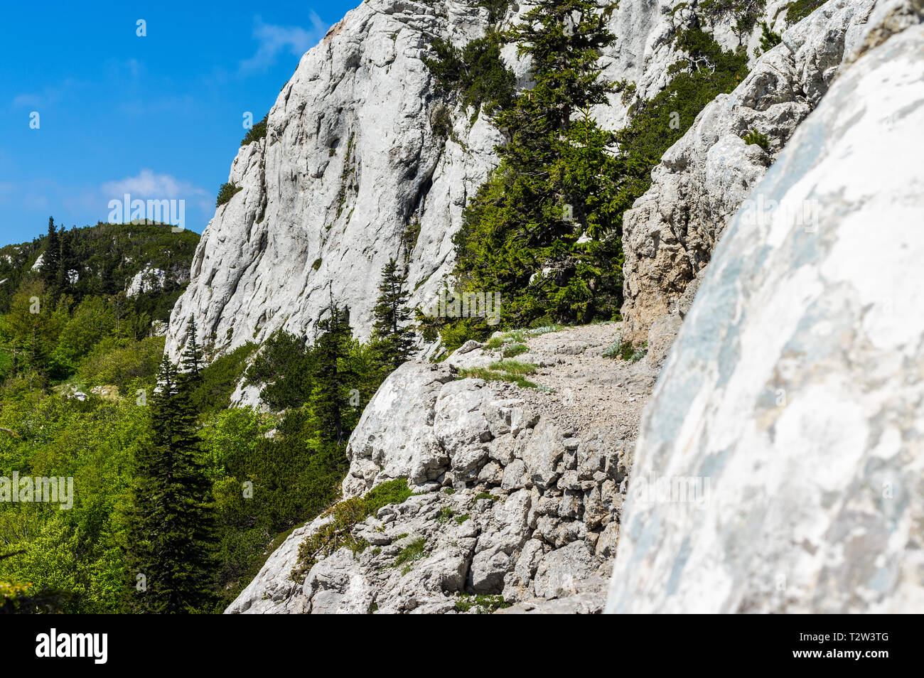 National park Sjeverni Velebit. One of the most beautiful parts of ...