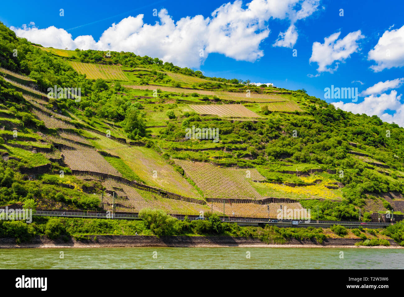 World heritage site rhine gorge hi-res stock photography and images - Alamy