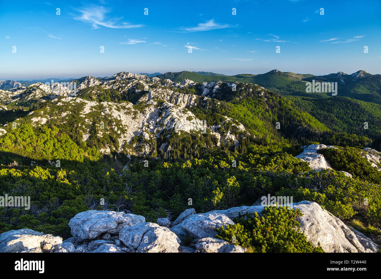 National park Sjeverni Velebit. One of the most beautiful parts of ...