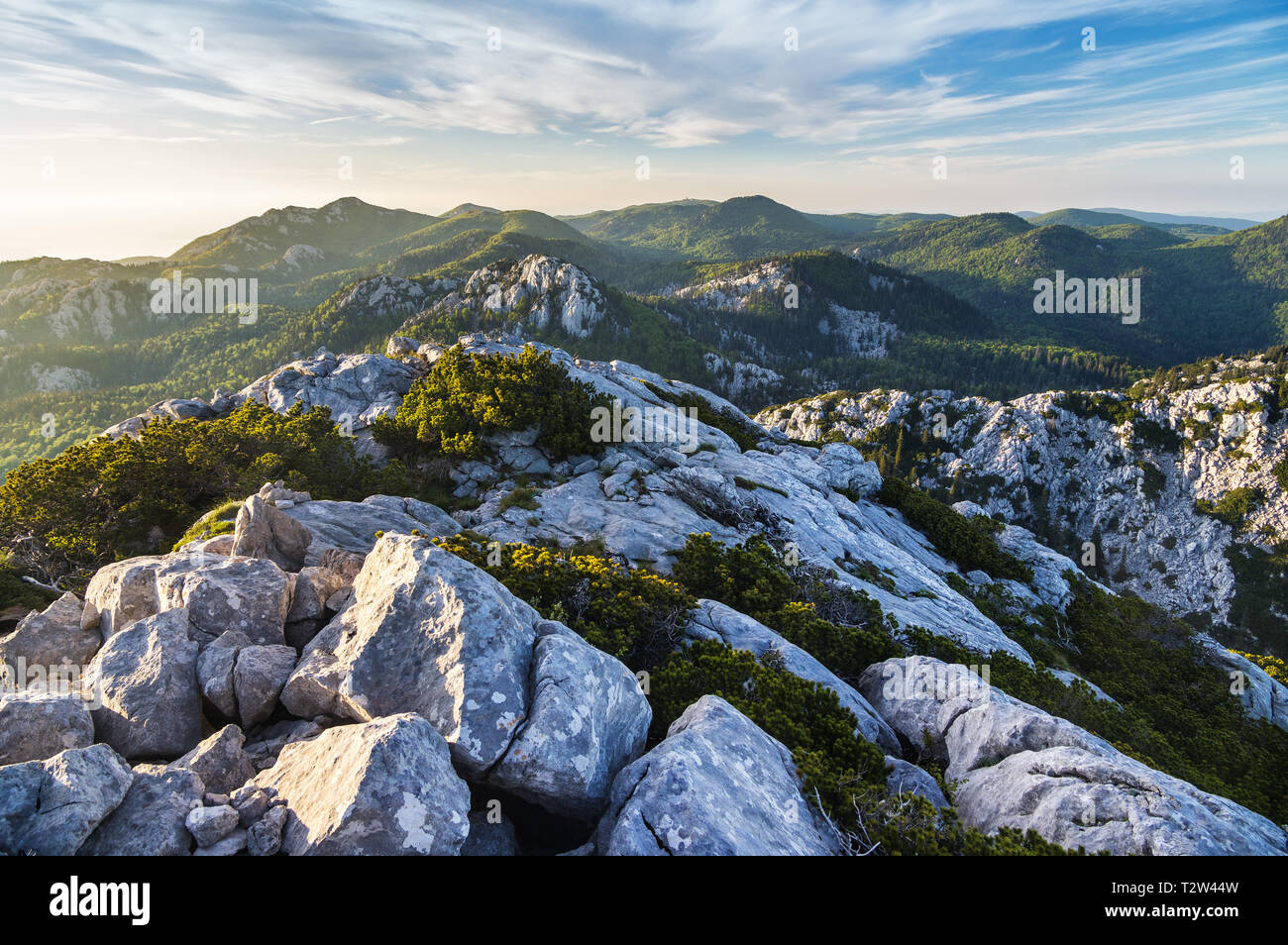 National park Sjeverni Velebit. One of the most beautiful parts of ...