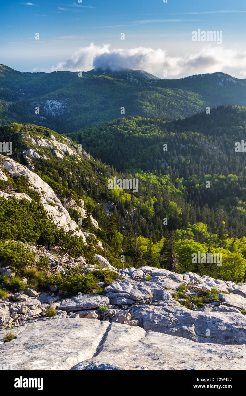 National park Sjeverni Velebit. One of the most beautiful parts of ...