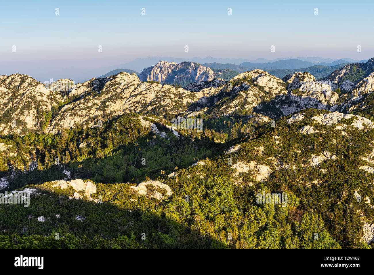National park Sjeverni Velebit. One of the most beautiful parts of ...