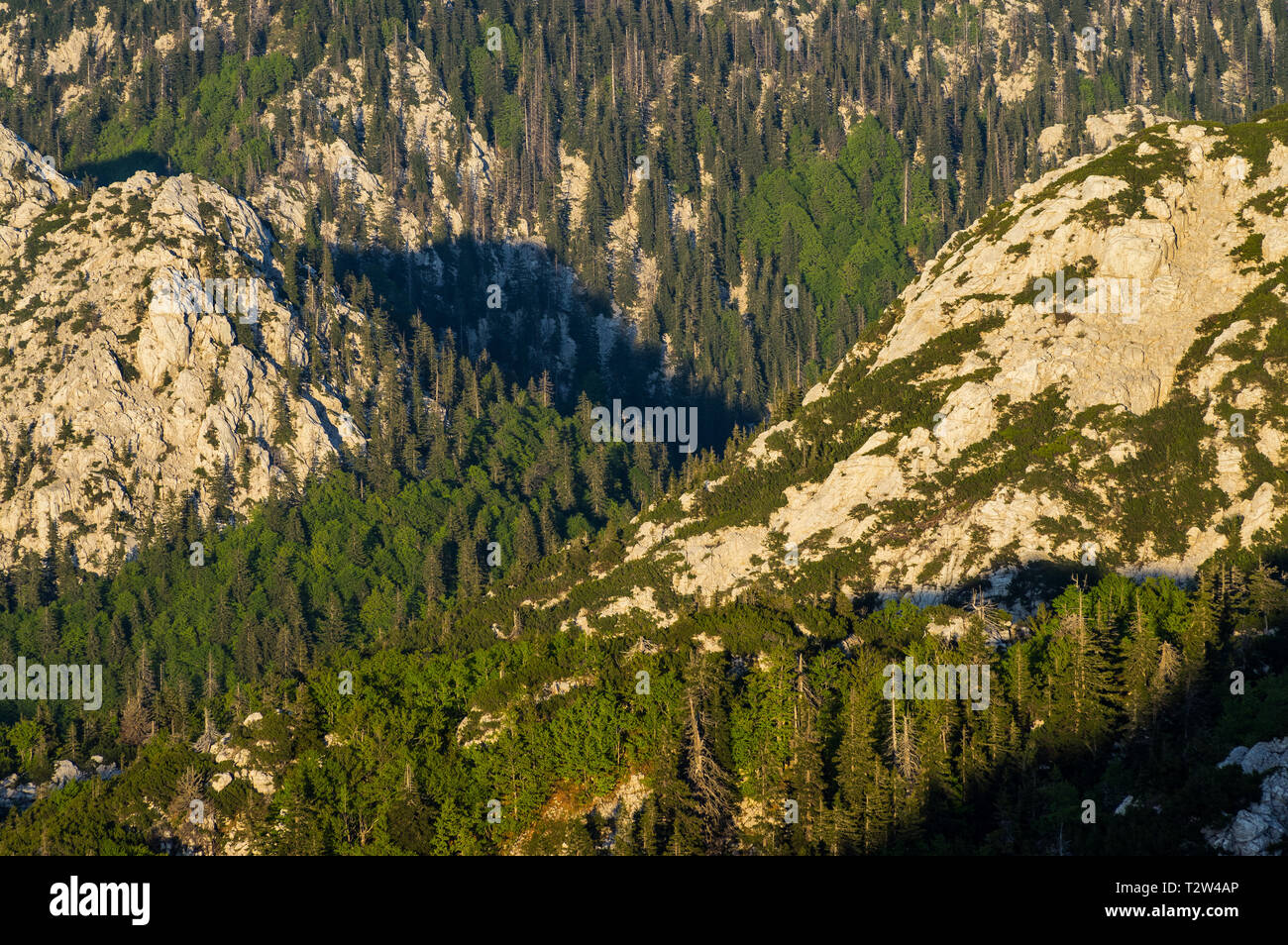 National park Sjeverni Velebit. One of the most beautiful parts of ...