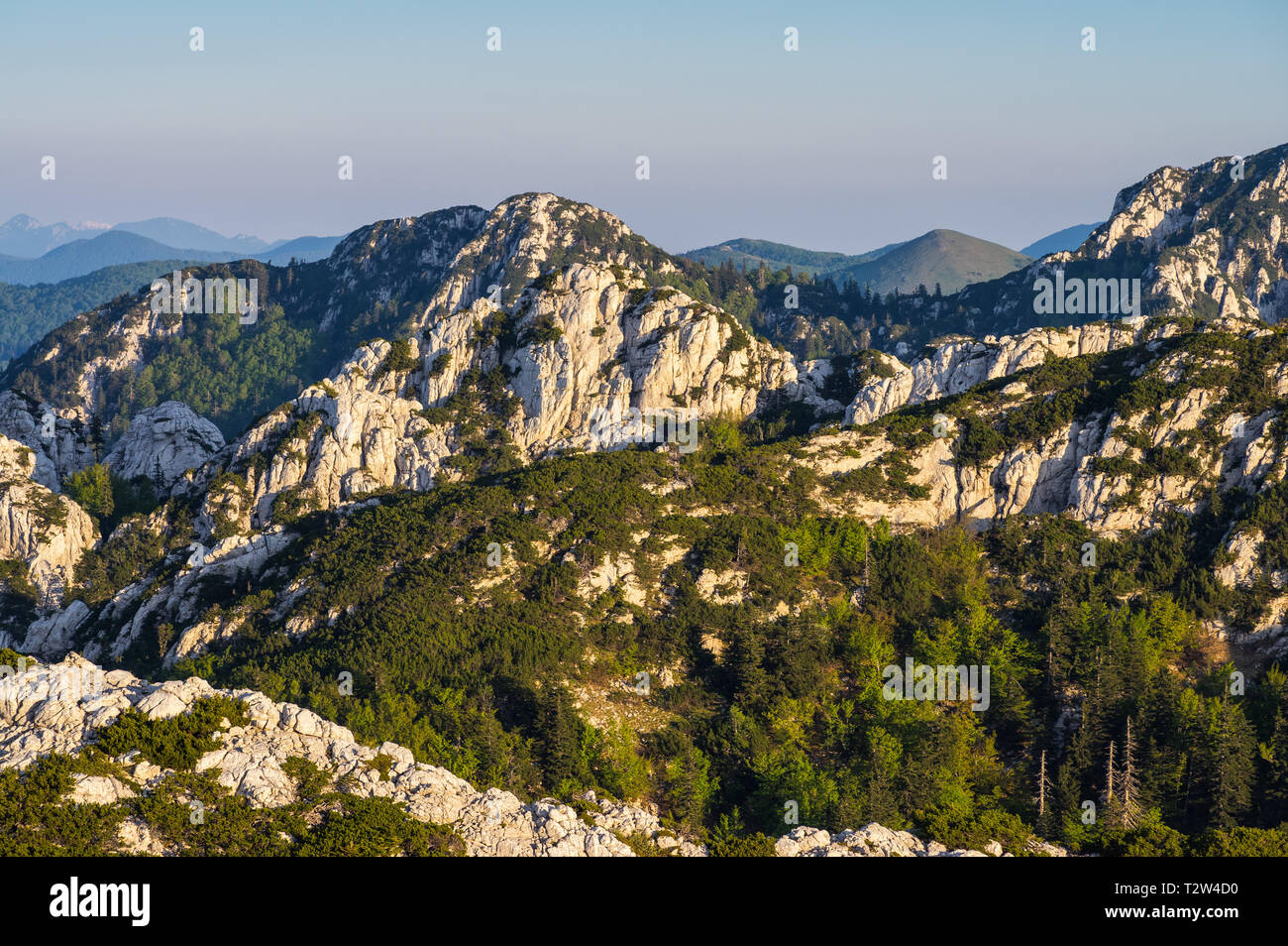 National park Sjeverni Velebit. One of the most beautiful parts of ...