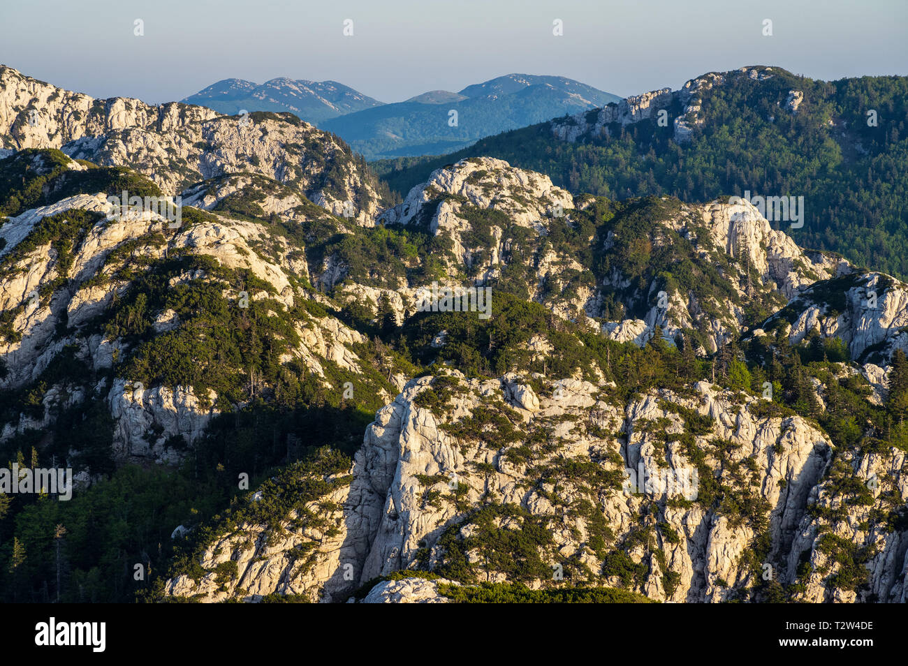 National park Sjeverni Velebit. One of the most beautiful parts of ...