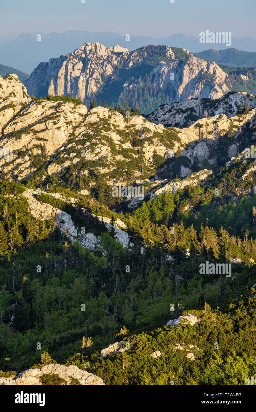 National park Sjeverni Velebit. One of the most beautiful parts of ...