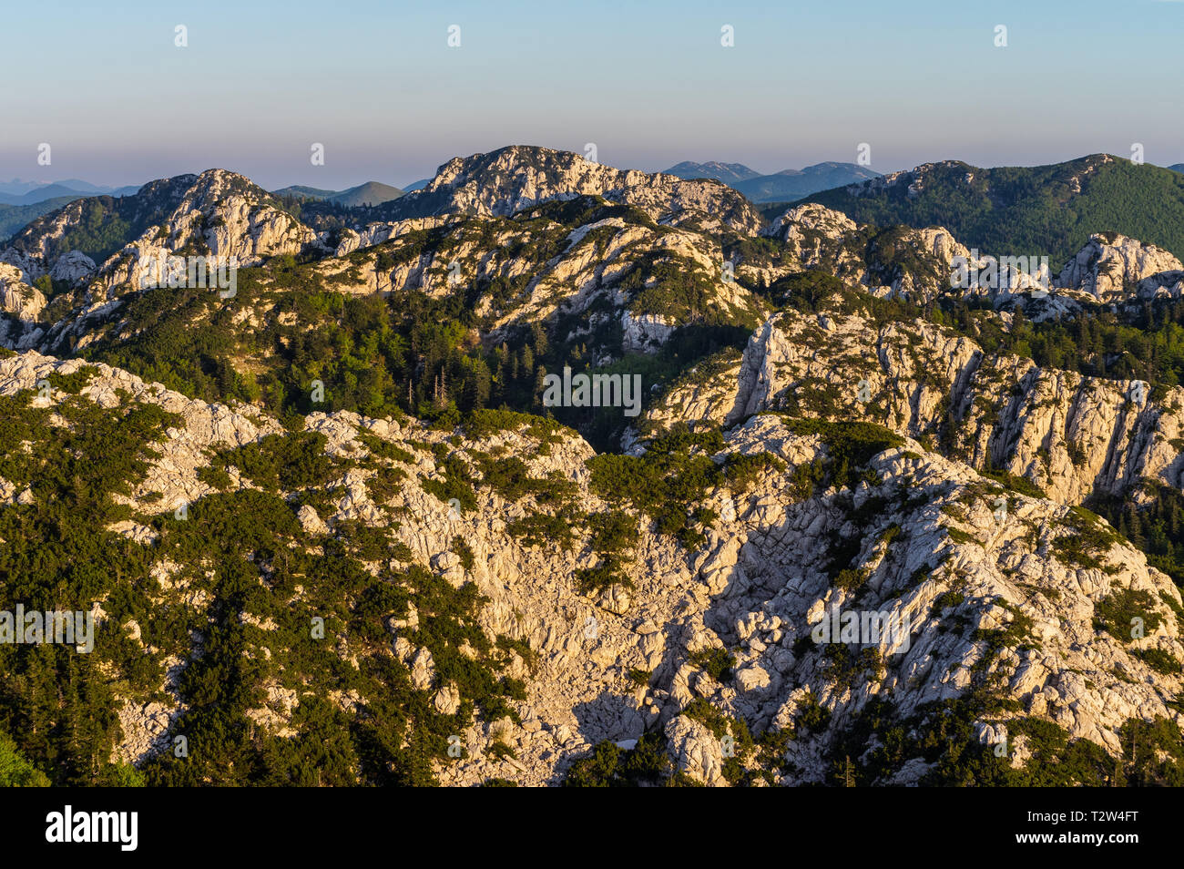 National park Sjeverni Velebit. One of the most beautiful parts of ...