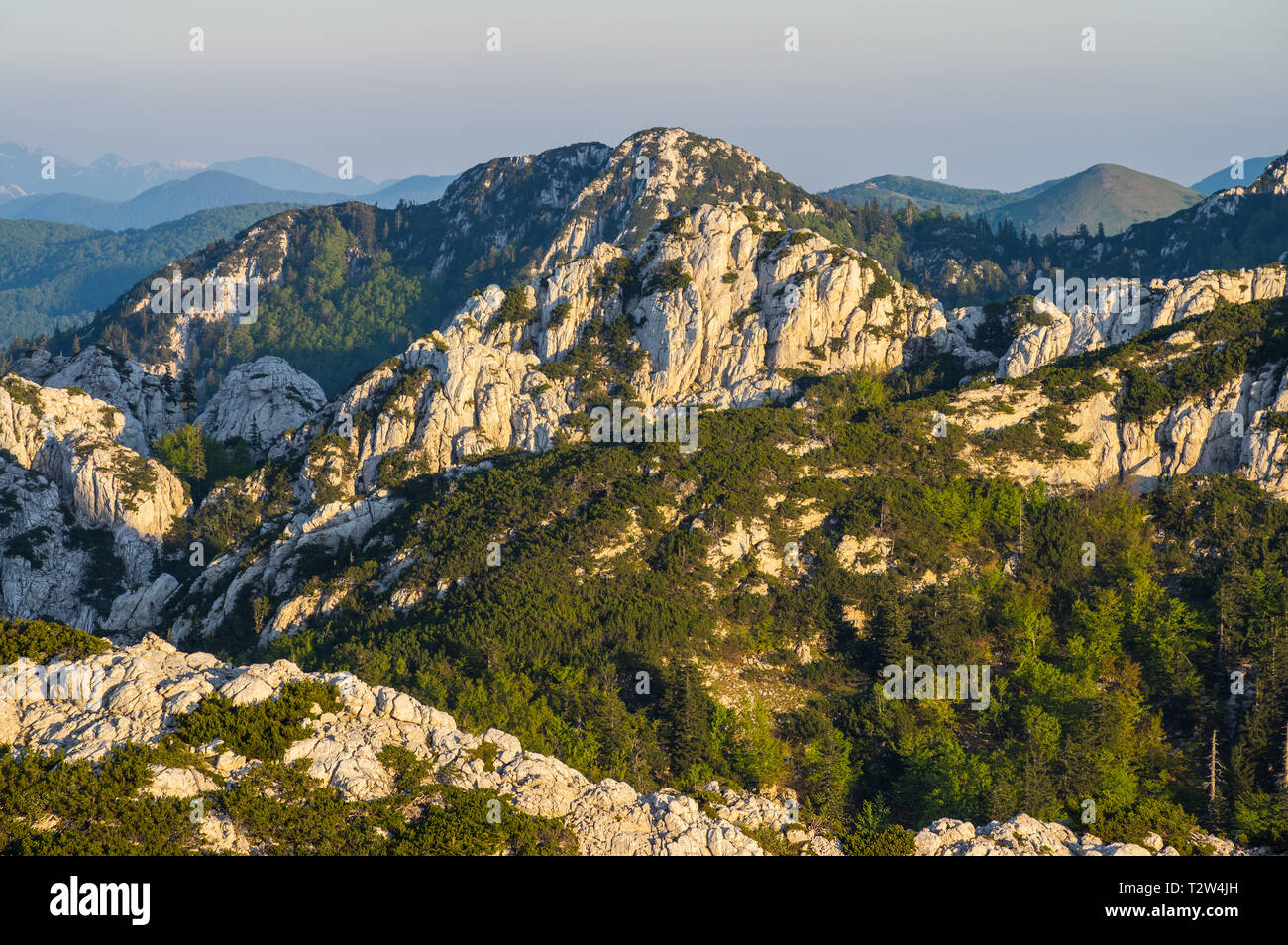 National park Sjeverni Velebit. One of the most beautiful parts of ...