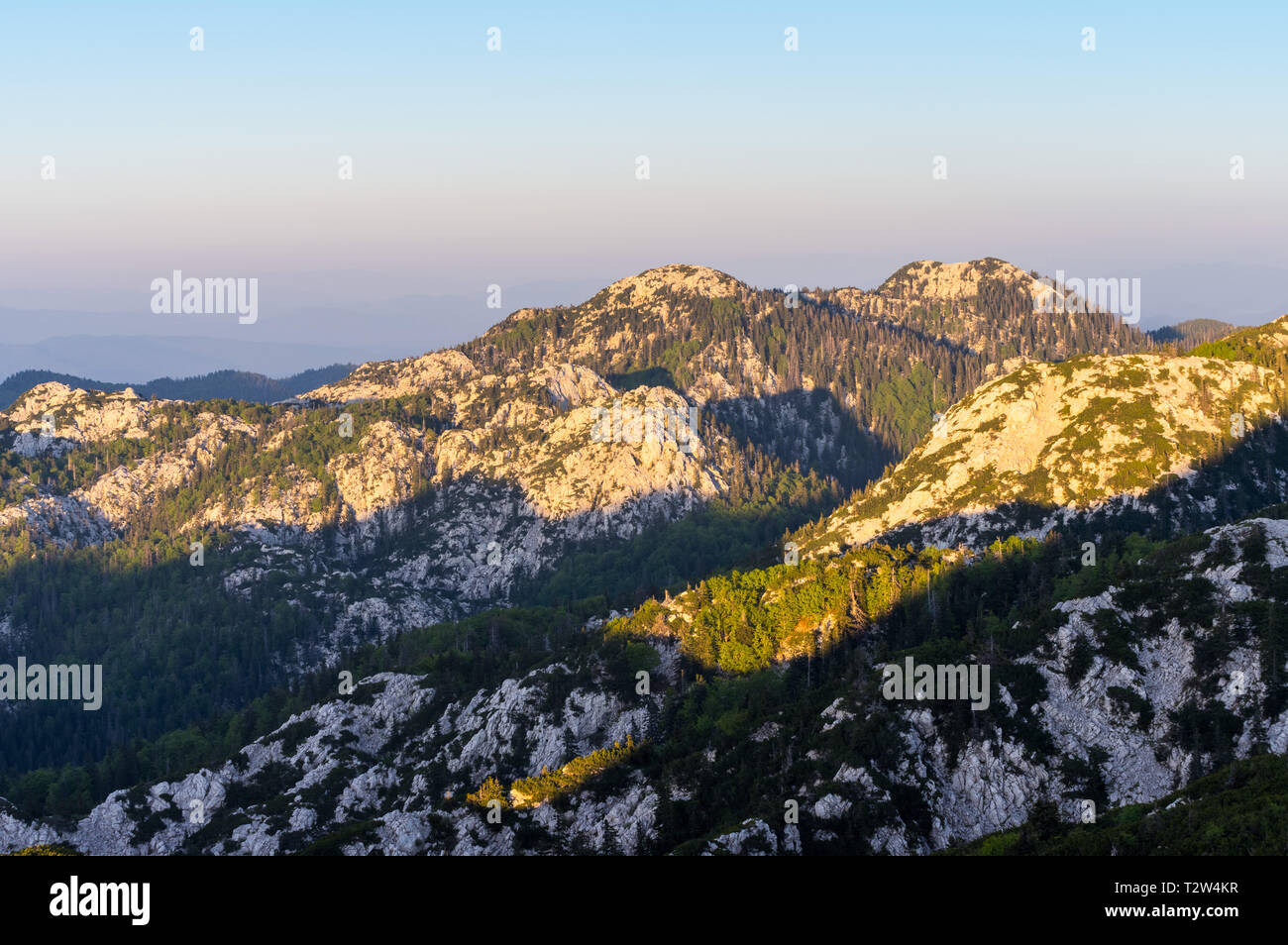 National park Sjeverni Velebit. One of the most beautiful parts of ...