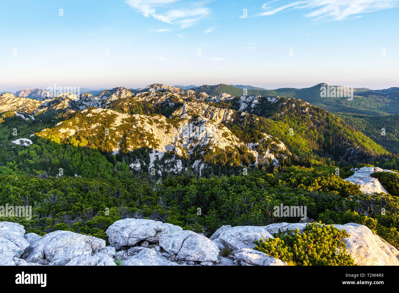 National park Sjeverni Velebit. One of the most beautiful parts of ...
