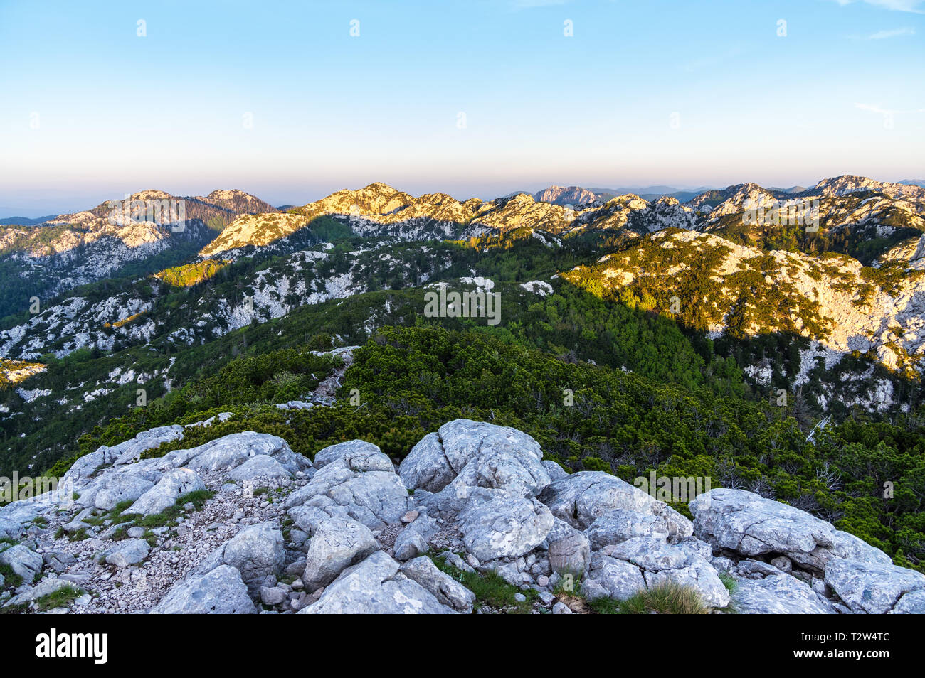 National park Sjeverni Velebit. One of the most beautiful parts of ...