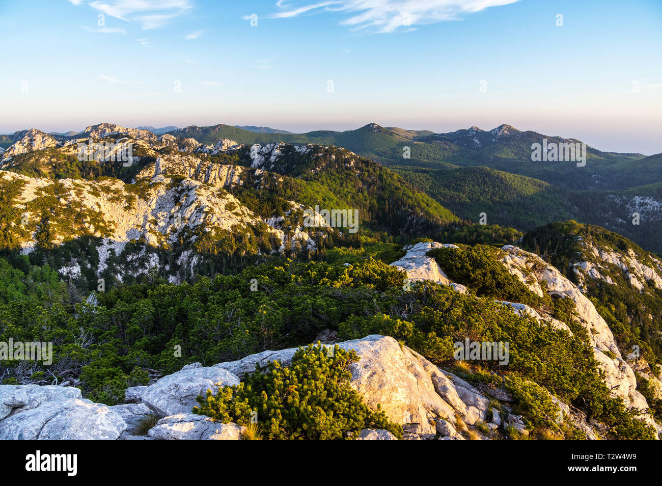 National park Sjeverni Velebit. One of the most beautiful parts of ...