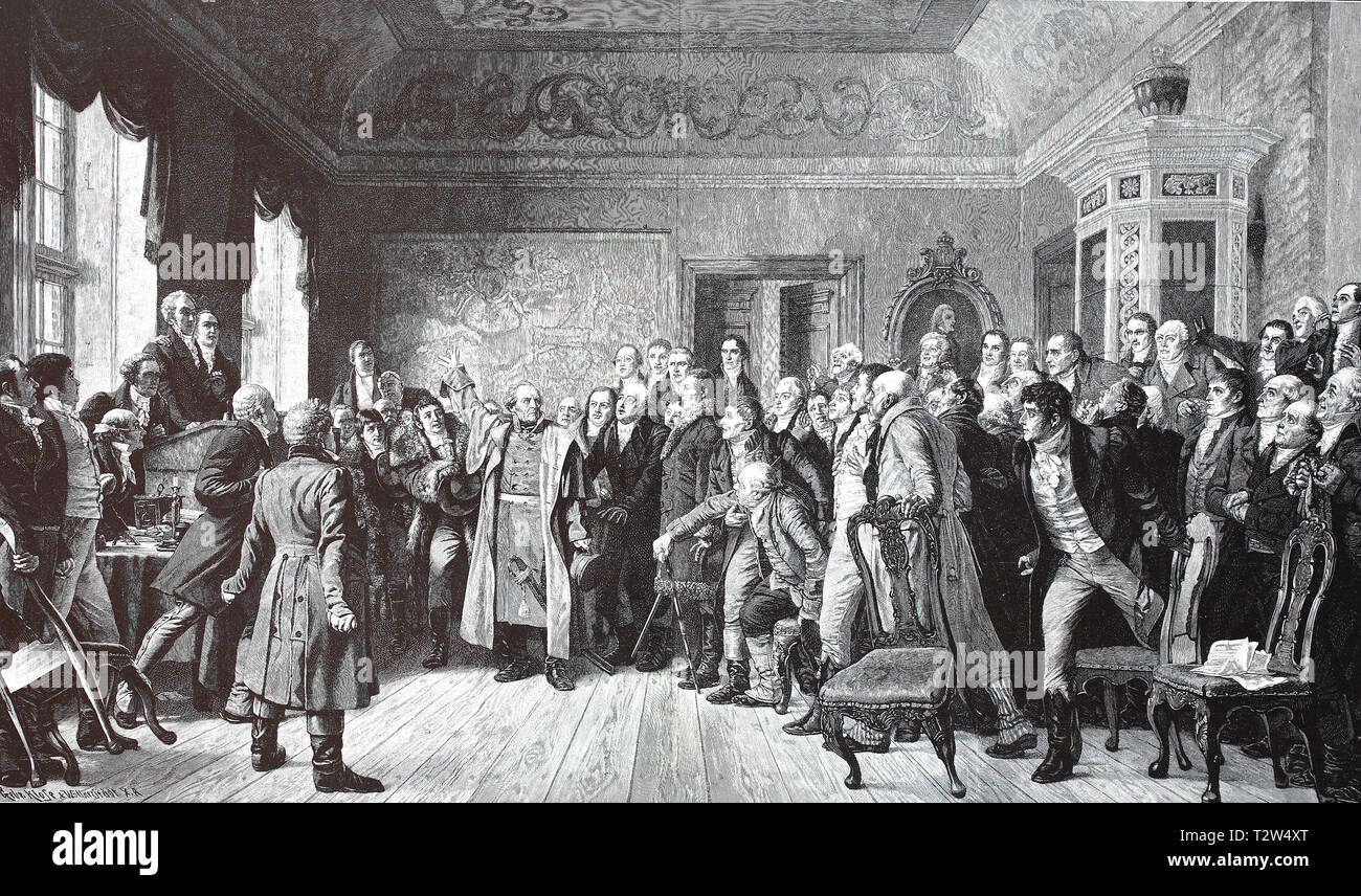 Johann david ludwig graf yorck von wartenburg hi-res stock photography ...